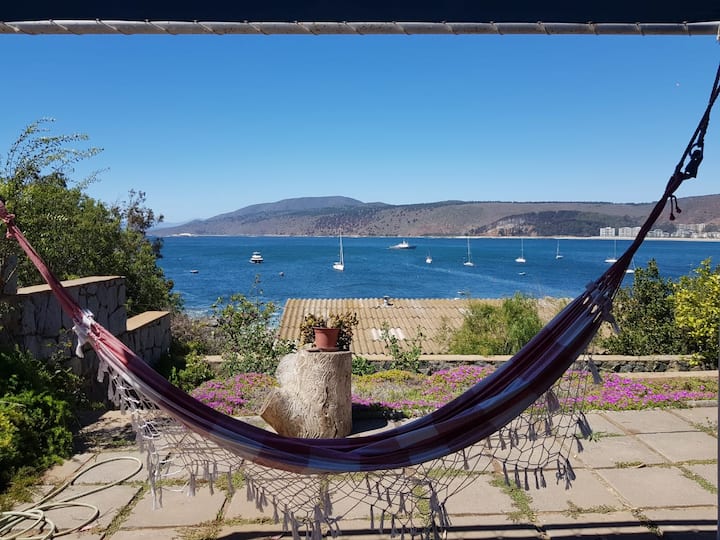 Acogedora Casa Con Hermosa Vista Al Mar - Papudo