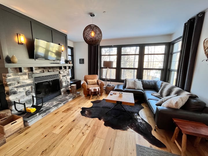 'Bonheur' Condo With Sauna In Les Eaux, Sleeps 6 - Mont-Tremblant