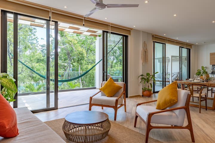 Spacious 3 Bedroom Apartment 202 North - Tulum
