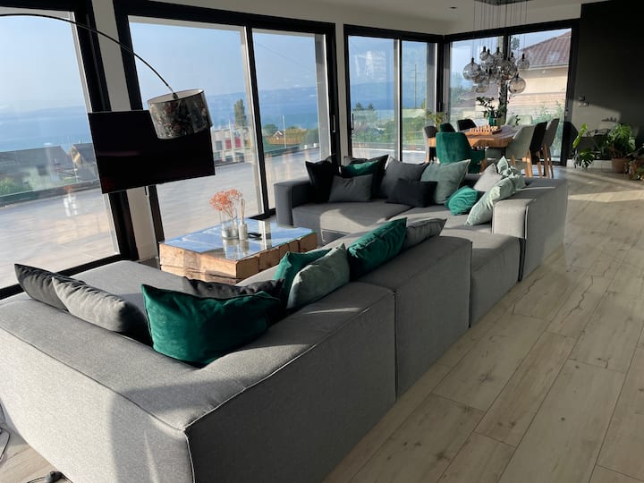 Villa D'architecte Superbe Vue Panoramique Lac - Évian-les-Bains