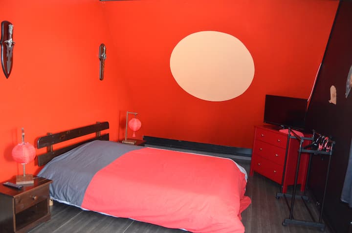 Chambre D'hôtes Avec Jardin Arboré - Double - Le Mans