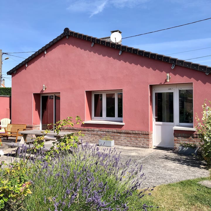 Petite Maison Chaleureuse 
Terrasse Plein Sud - Berck