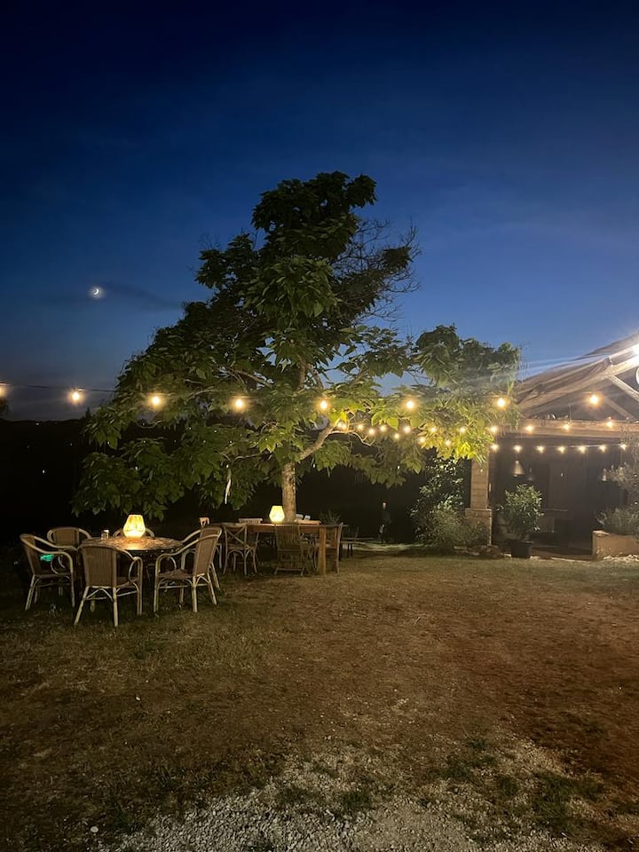 Ensemble De 4 Tentes Aménagées Et Espaces Partagés - Saint-Antonin-Noble-Val