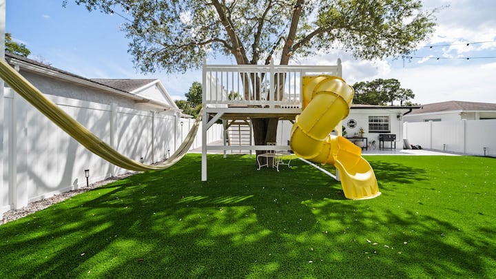 Central Location Backyard Playground; Bucs Stadium - Tampa, FL