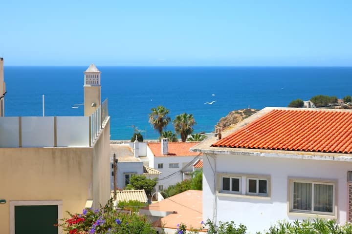 Boho Ii Apartamento Com Vista Mar A 400 M Da Praia - Albufeira