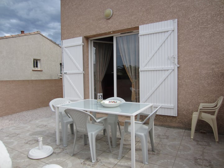Mer - Maison 2 Chambres - Terrasse - Cour - Clim - Port-la-Nouvelle
