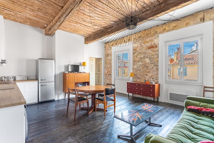 T3 Vintage-confort Et Charme Au Coeur De Toulon - Toulon