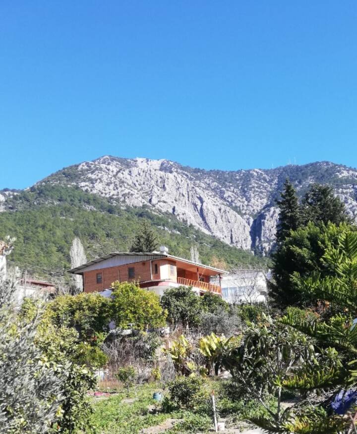 Denize Yürüme Mesafesinde Ve Deniz Manzarali Ev - Adrasan