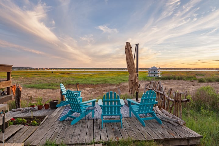 Breathtaking Sunsets On Plum Island At Blue Moon - Newbury, MA