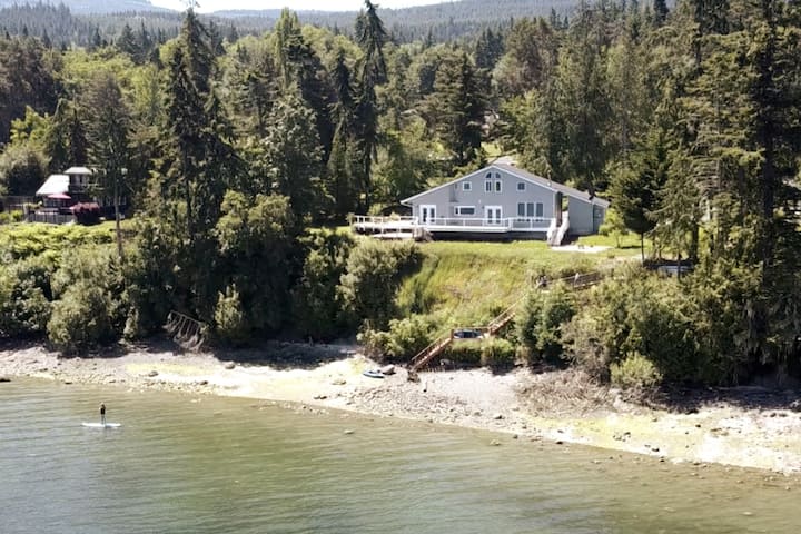 Olympic Forager House On The Bay, Hot Tub & Kayak - Miller Peninsula State Park, Sequim