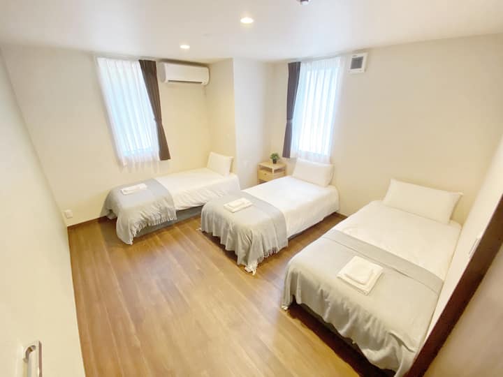 【Haostay Otsuka101】東京・大塚駅徒歩7分都内利便性最高／トリプルルーム - Shinjuku City