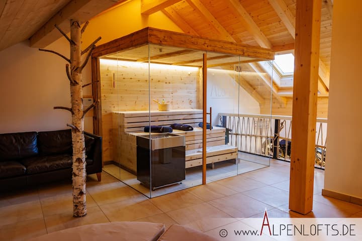 Chalet Alpenloft 2.0 Mit Sauna & Whirlpool - Mittenwald