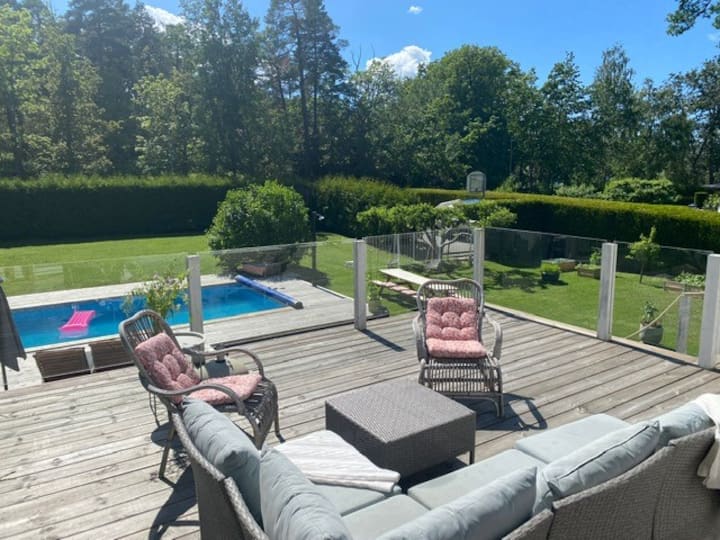 Villa: Pool, Sauna, 100 M Ocean & Beach - Stockholm