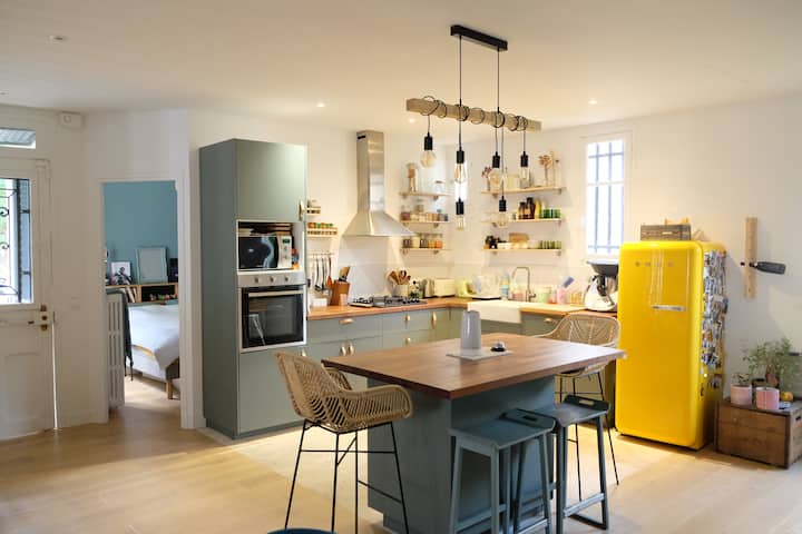 Maison De Ville Avec Jardin Privatif - Asnières-sur-Seine
