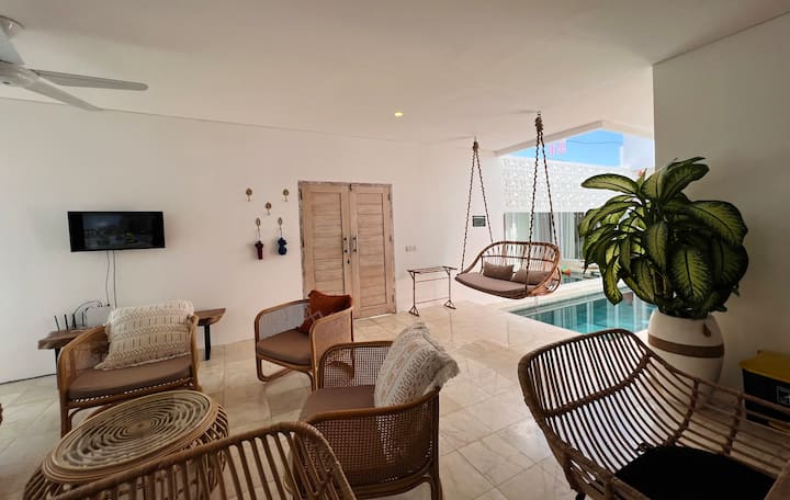Agréable Villa 3 Chambres Avec Piscine - Bali