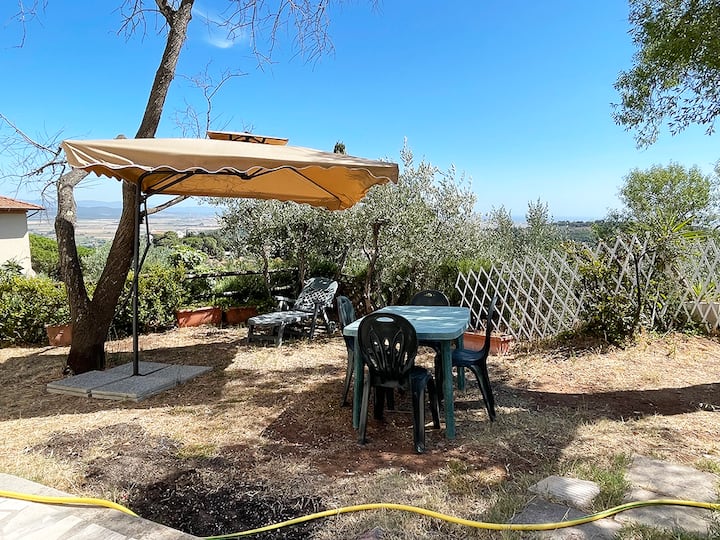 (Mandorlo) Bilo Con Giardino Privato E Vista Mare - Campiglia Marittima