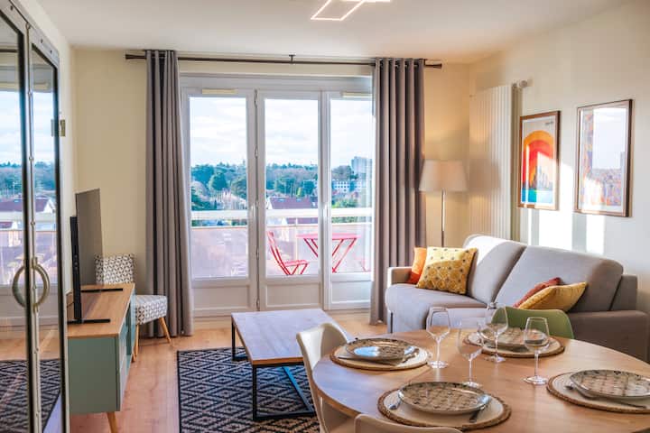 T2 Premium, Parking & Tram T2/t5 à 2 Pas Du Chu - Bron