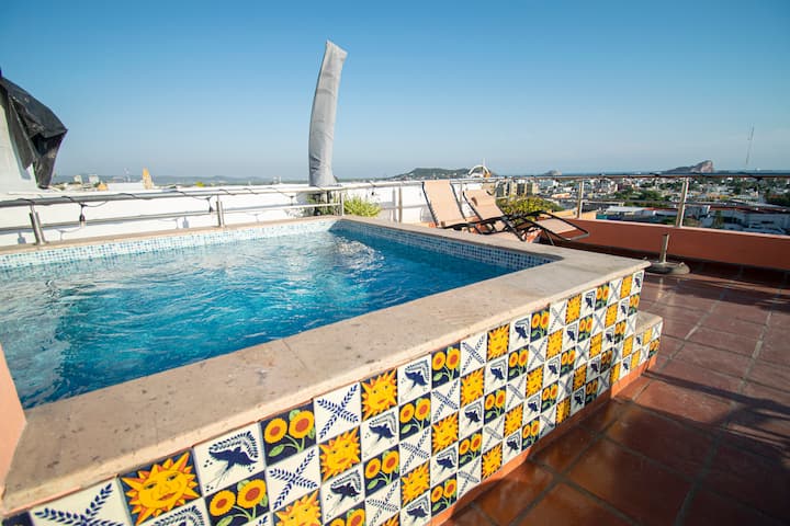 Apt 5: Spacious 2 Br, Best Views & Location - Mazatlan
