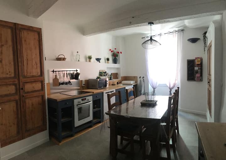 Maison Centre Village Garage Moto/vélo 4/5 Pers - Salernes