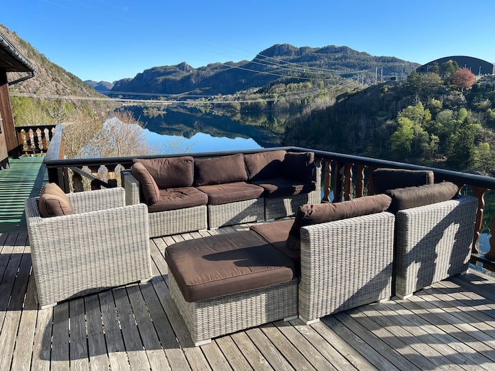 Feriehus Med Panoramautsikt - Flekkefjord