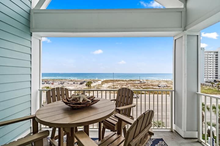 Beach Views, 2br+loft, Pool, Top Floor Easy Access - Orange Beach, AL