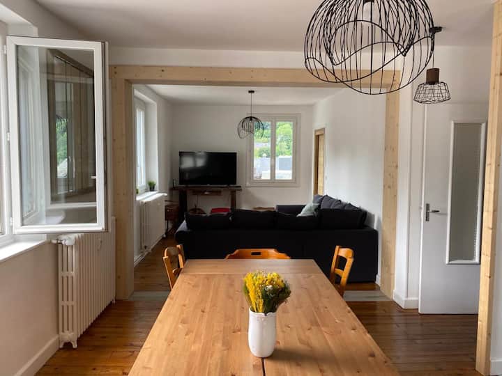 Mont Dore Centre: Chaleureux Duplex Familial - Mont-Dore