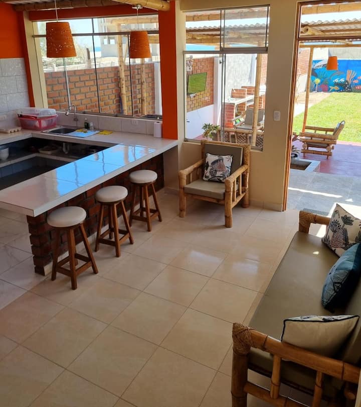 Casa Bungalow Frente Al Mar En Los ÓRganos, Piura - Organos