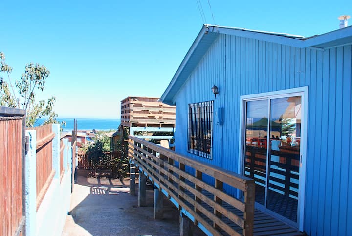 Cabaña Familiar A Pasos De La Playa - Pichilemu