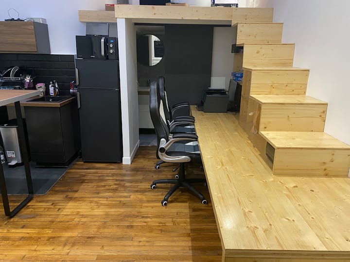 Studio Gare De Lyon Avec Parking - Párizs