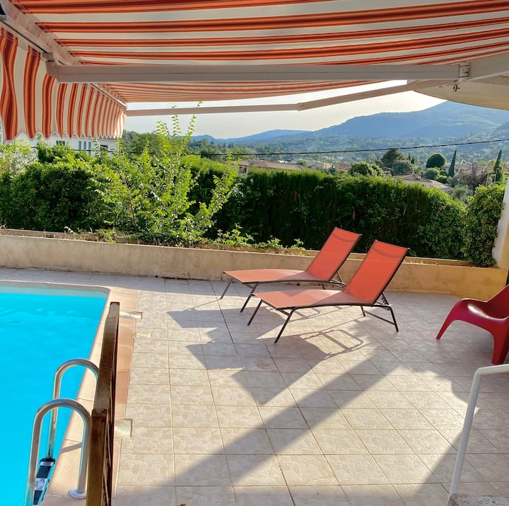 Appartement Indépendant Dans Villa Californienne - Vence