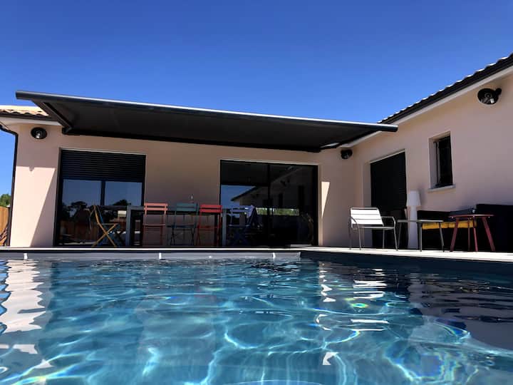 Villa Proche Océan Avec Piscine - Vendays-Montalivet