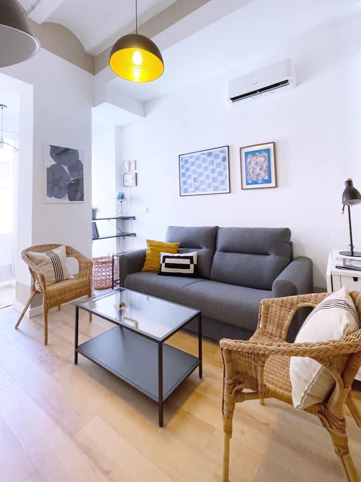 Bel Appartement Avec Terrasse - Valence en Espagne