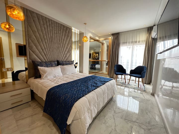 New Apartment In City Center, With Balcony, Gueliz - Marrakech