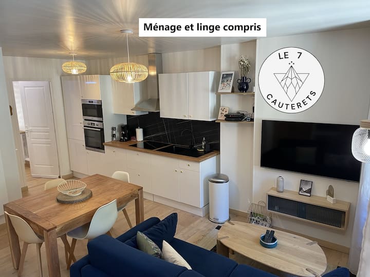 T3 Moderne Et Cosy Avec Linge Et Ménage Compris - Cauterets