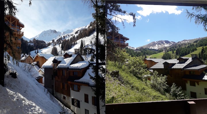 Agréable Studio à La Plagne 1800 - Aime
