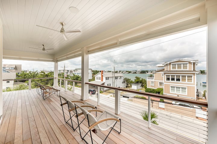 Ocean And Bay View Luxury New Build 5 Br 4.5 Baths - Wrightsville Beach, NC