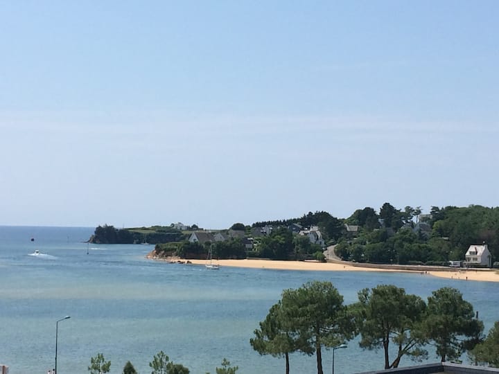 Appart T3 Terrasse Vue Mer Guidel Bretagne Sud - Guidel Plages