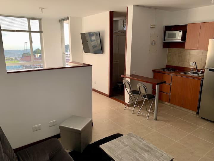 Excelente Ubicación/terraza/jacuzzi - El Cable - Manizales