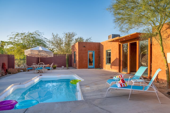 Private Pool & Hot Tub Home + Free Ev Charging - Borrego Springs, CA