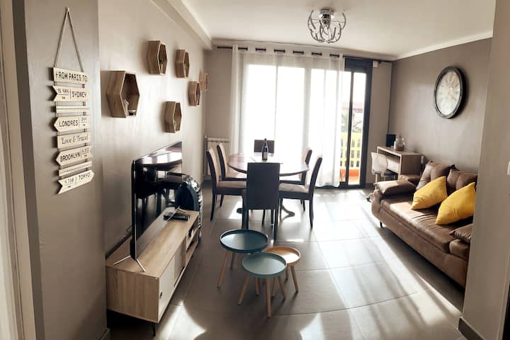 T3 Climatisé 2 Ch 4pers 350m De Plage Bail Mobilte - Marseille