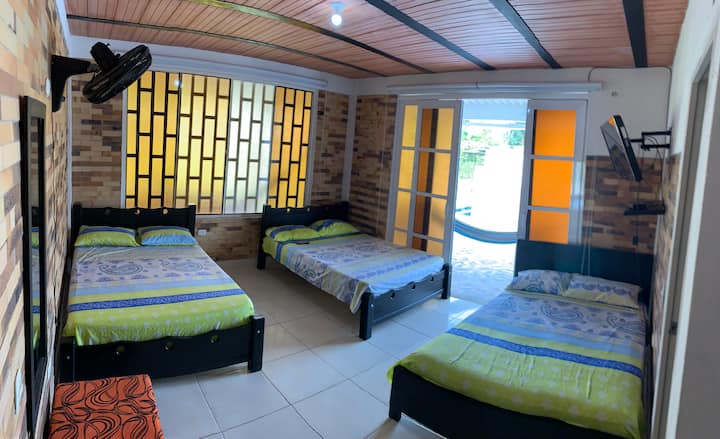 Quinta Turística Comodidad - Minimo 10 Personas. - Villavicencio