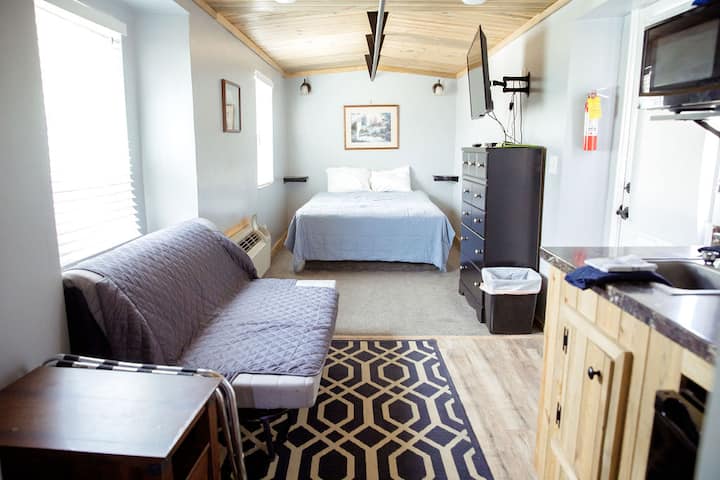 Cotton Belt Caboose. At Big Rock Candy Mountain! - Fremont Indian State Park and Museum, Sevier