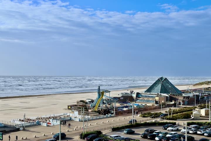 Appt Centre Ville, Vue Mer Avec Balcon Et Parking. - Sainte-Cécile Plage