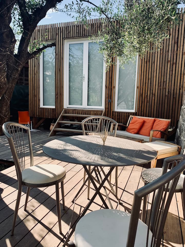 Logement Insolite Et Responsable Avec Jardin - Mougins