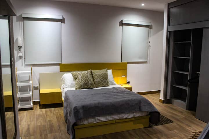 Departamento Tipo Loft Ideal Para 1-2, Equipado - Monterrey