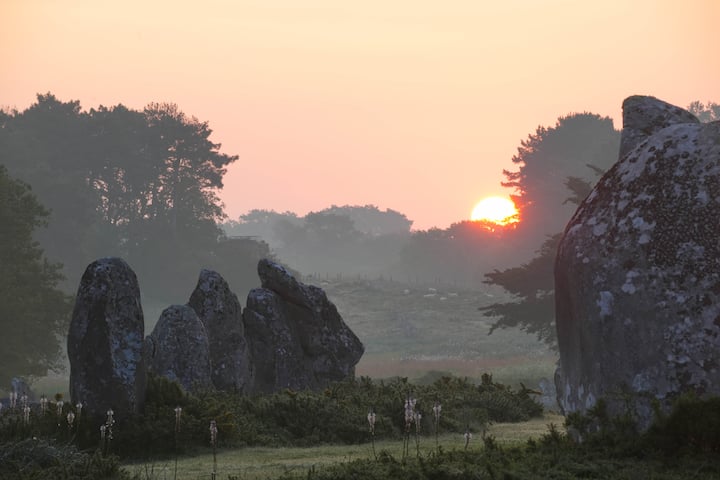 Mobil-home Cosy Climatisé, Au Cœur Des Menhirs ! - Saint-Philibert