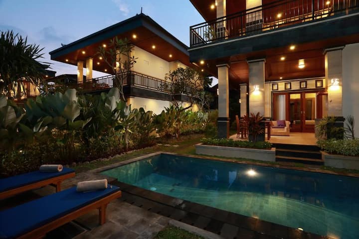 2br Family Villa & Private Pool - 우부드