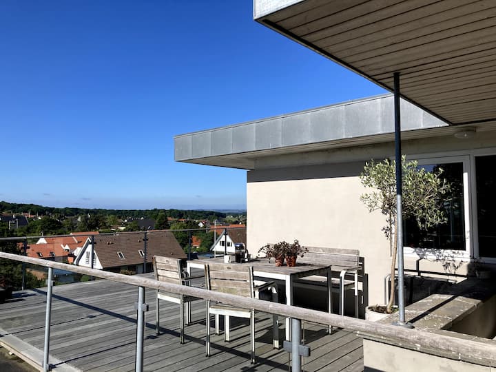 Villa Med Luft, Lys Og Udsigt - Ebeltoft