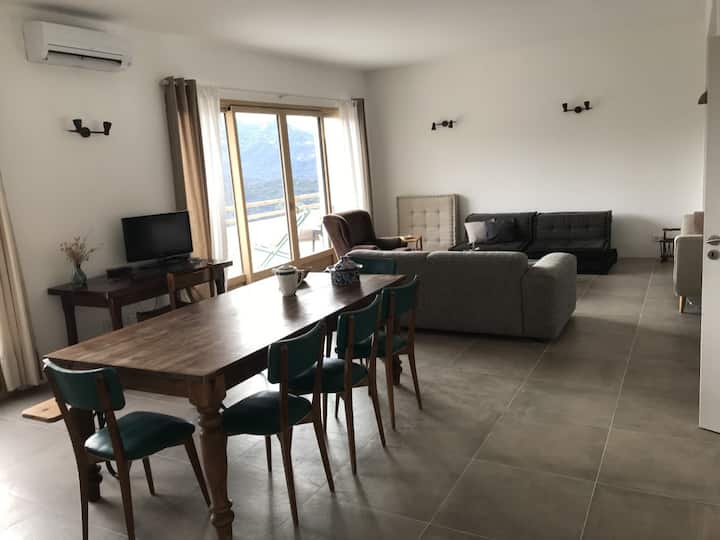 Rdc Maison Terrasse Sauna Superbe Vue Montagne/mer - Marignana