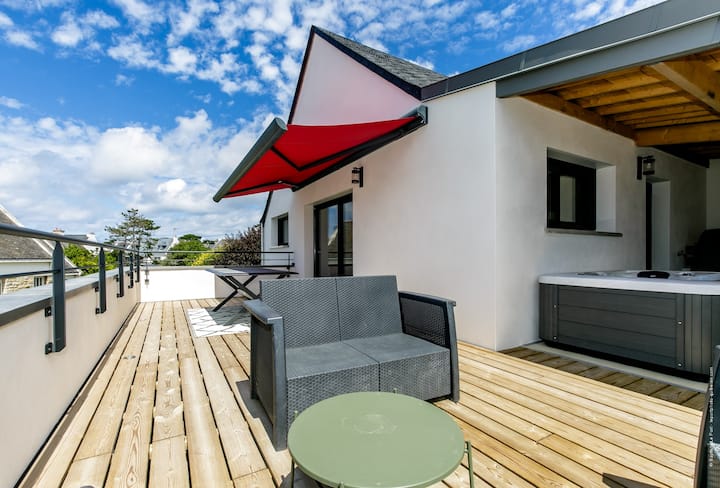 Superbe Apt Neuf 5 Pers, Jacuzzi - Quiberon